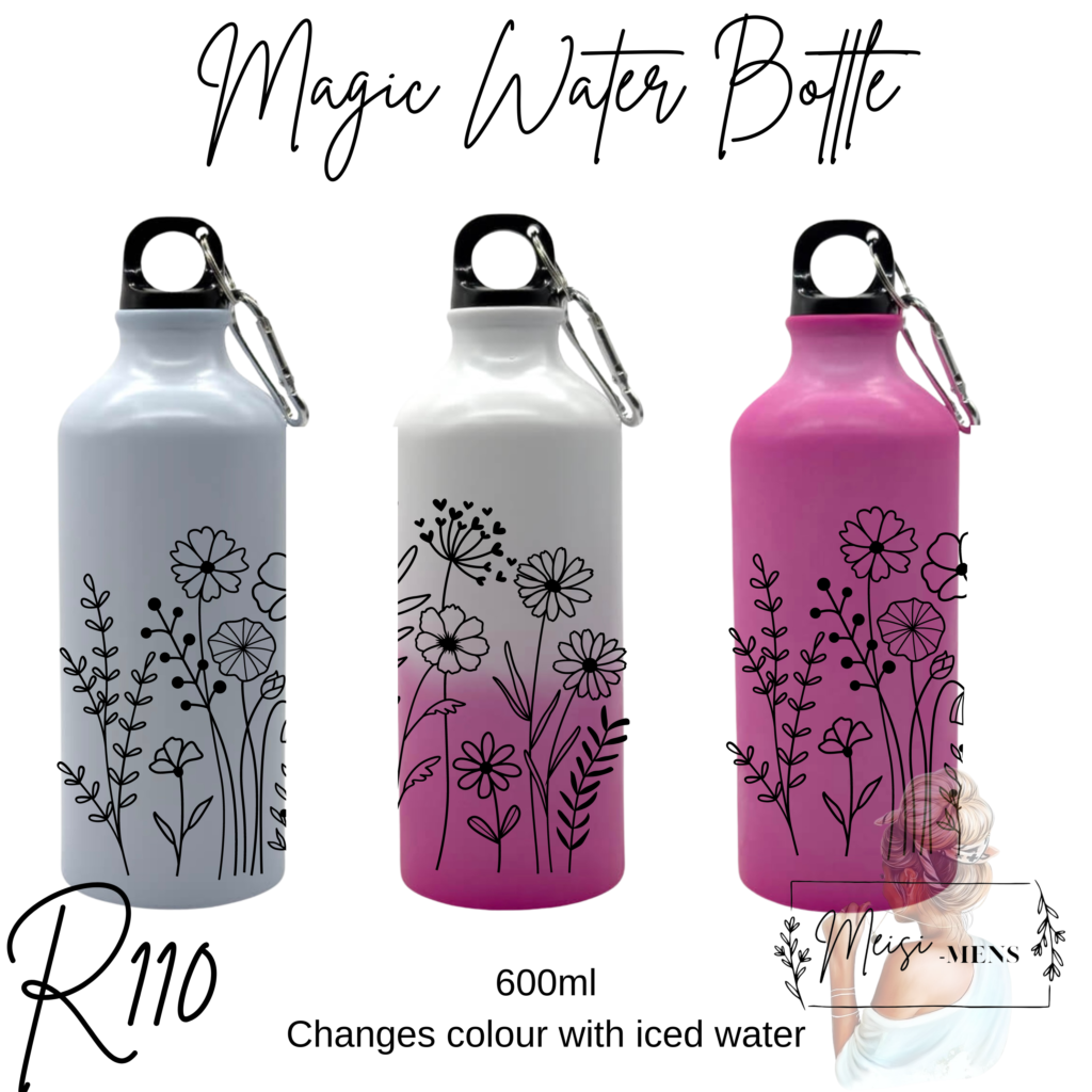 Aluminium 600ml Magic Water Bottle | Meisie Mens