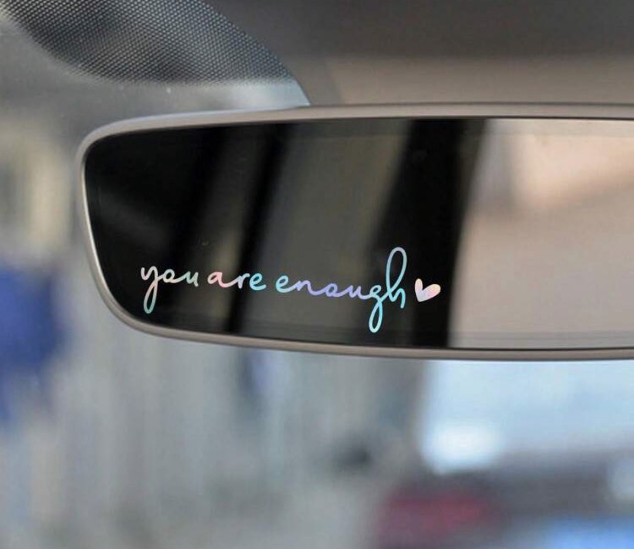 Rearview Mirror Sticker | Meisie Mens